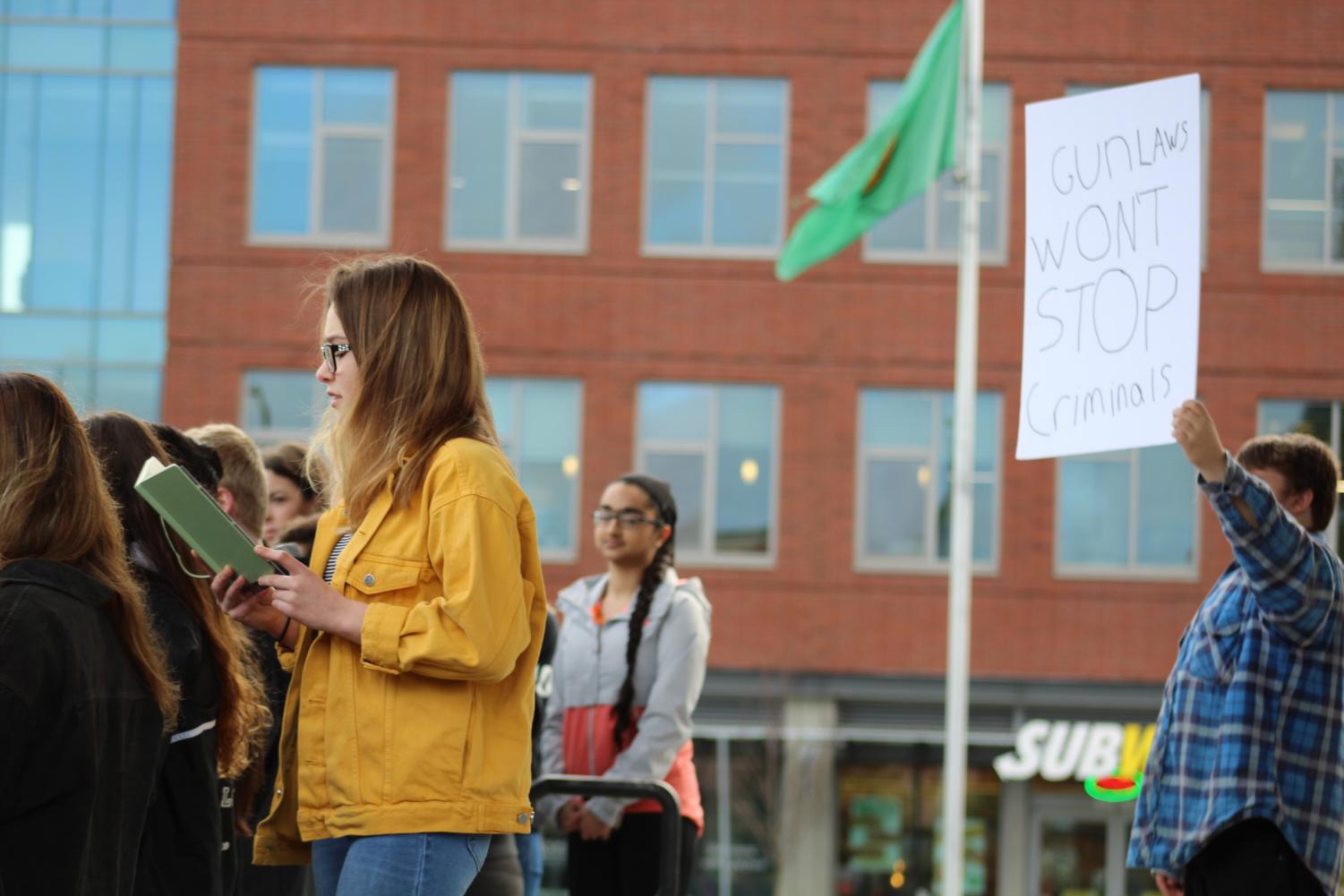 PHS students participate in national walkout – The Viking Vanguard
